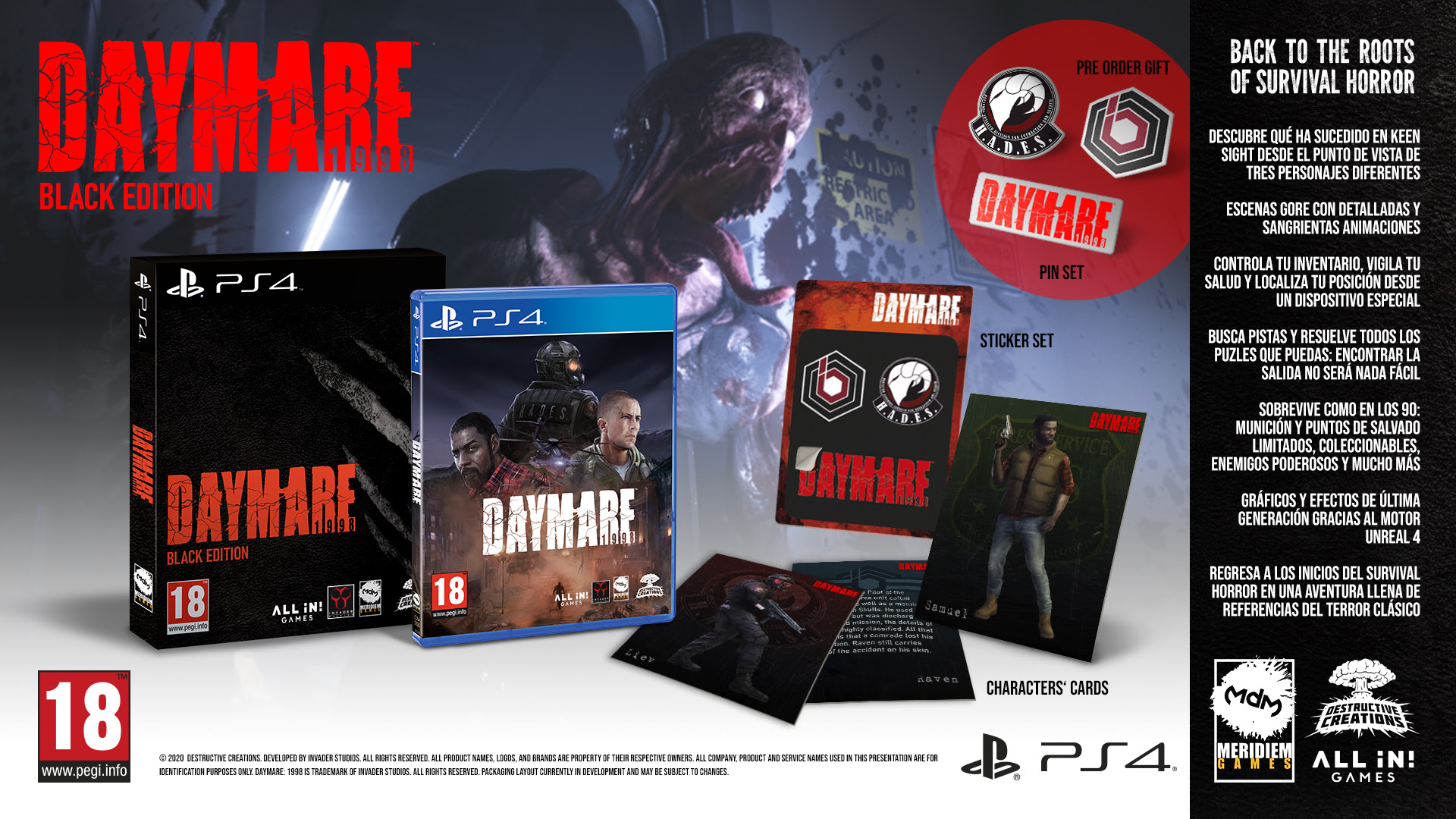 Daymare 1998 llega a PS4 en una edición física especial