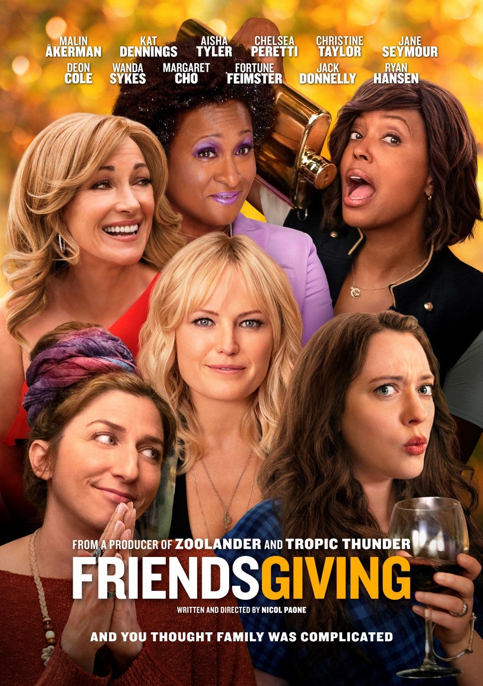 Tráiler y póster de "Friendsgiving"