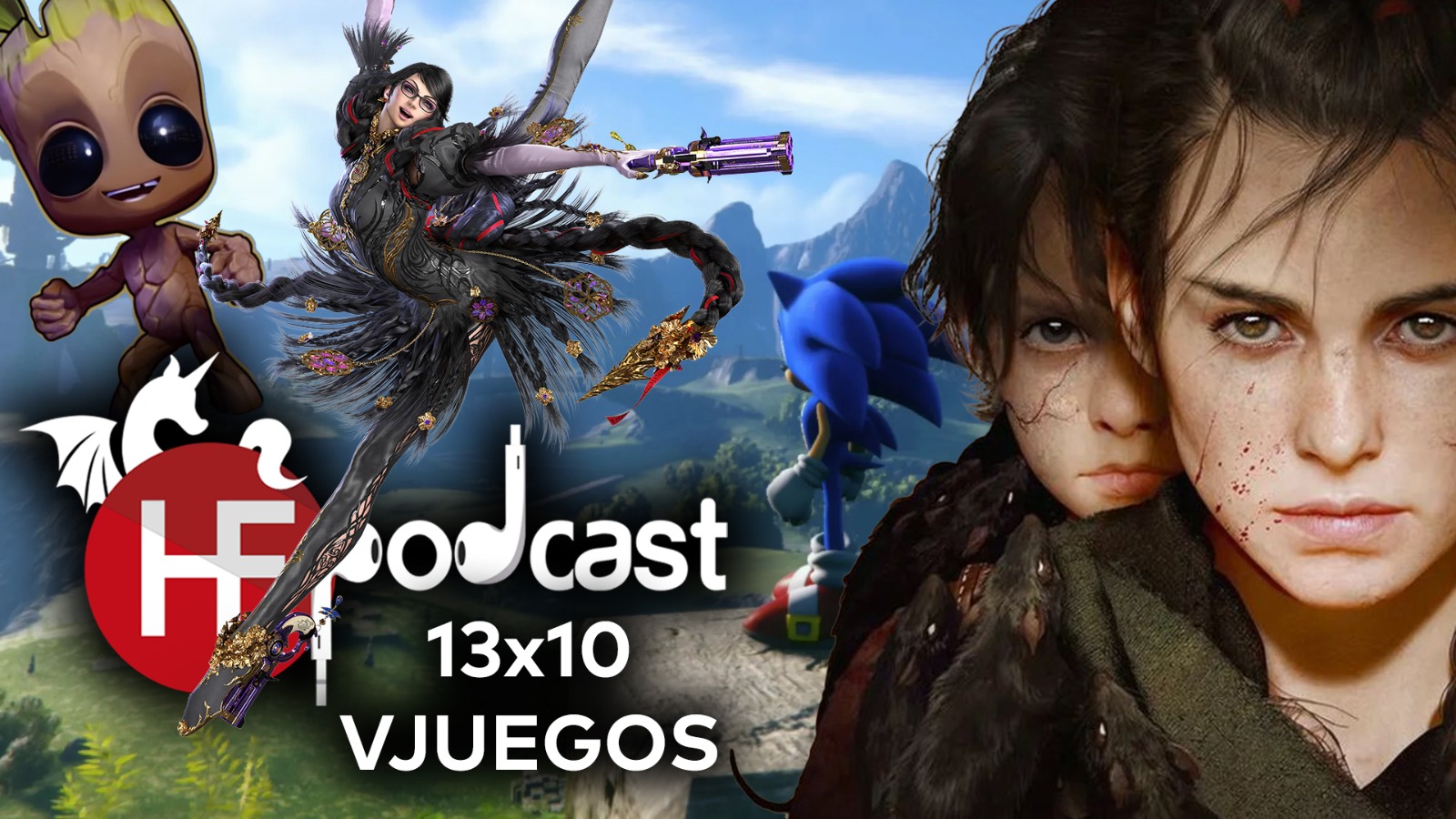 HF 13x10 Videojuegos: Bayonetta 3, Sonic Frontiers, The Chant, Marvel ...