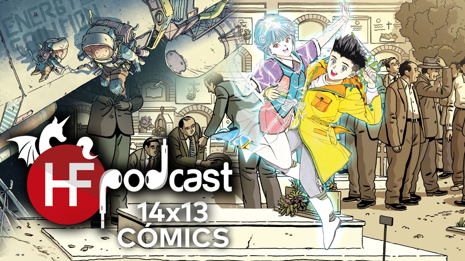 HF 14x13 Cómics: El abismo del olvido, Cat's Eye, Matagi Gunner, Frontier…