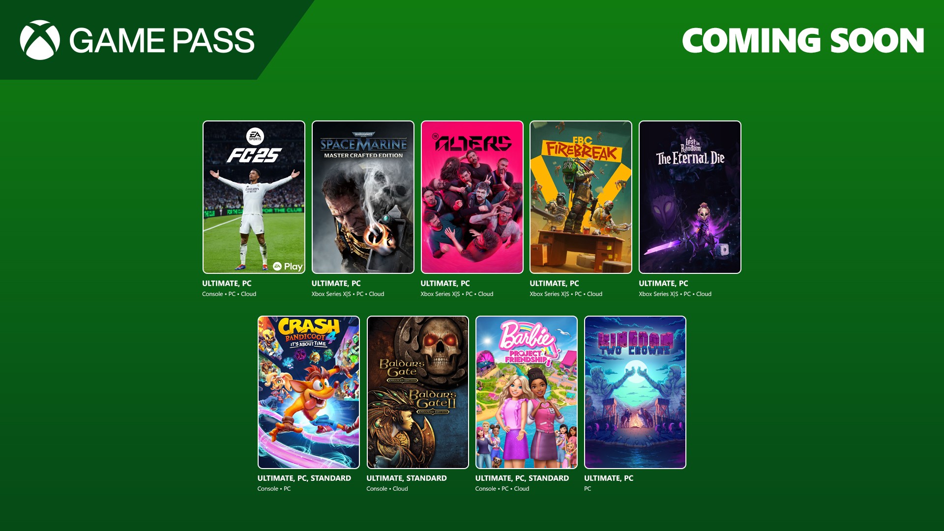 Primeros juegos de junio 2025 en Xbox Game Pass