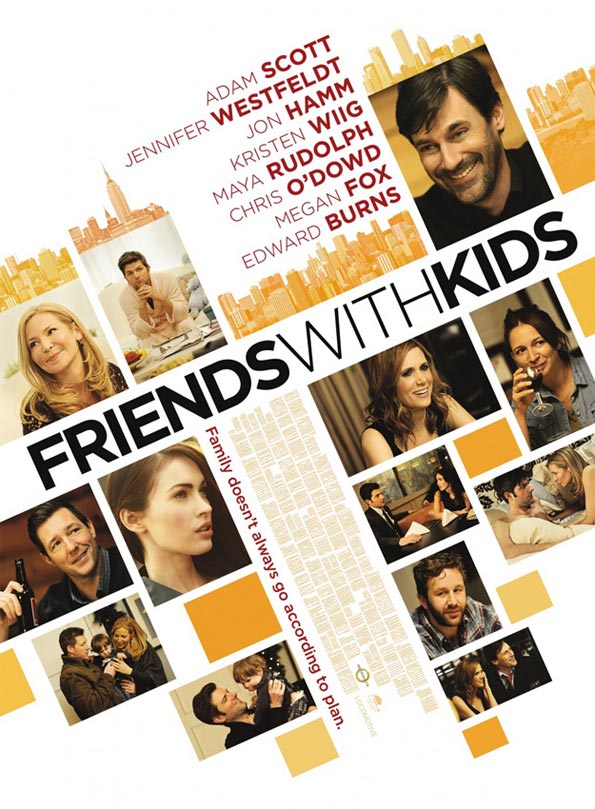 Trailer y póster de la comedia "Friends with Kids"